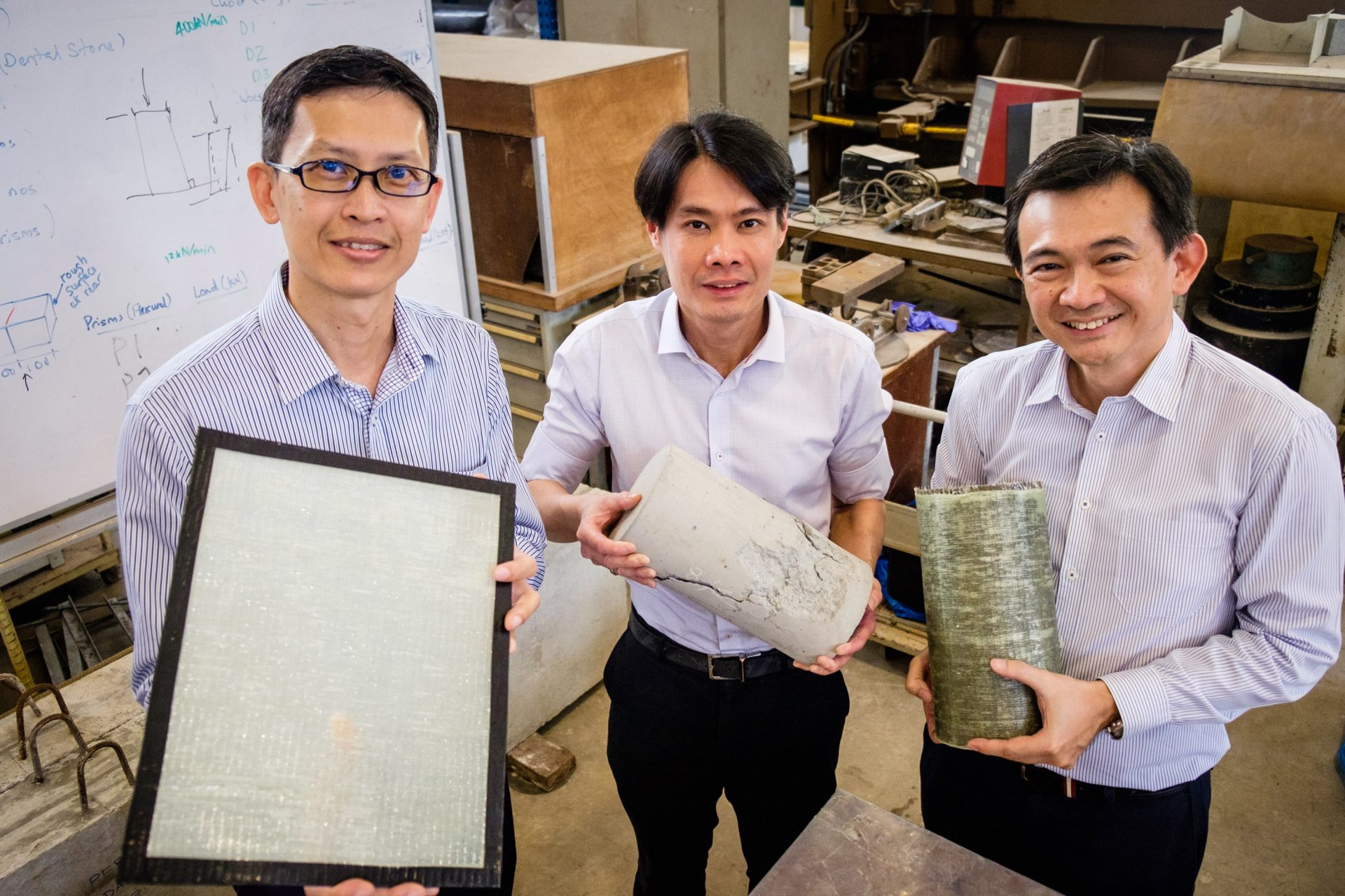 New quick-fix wrap can repair and reinforce existing structures