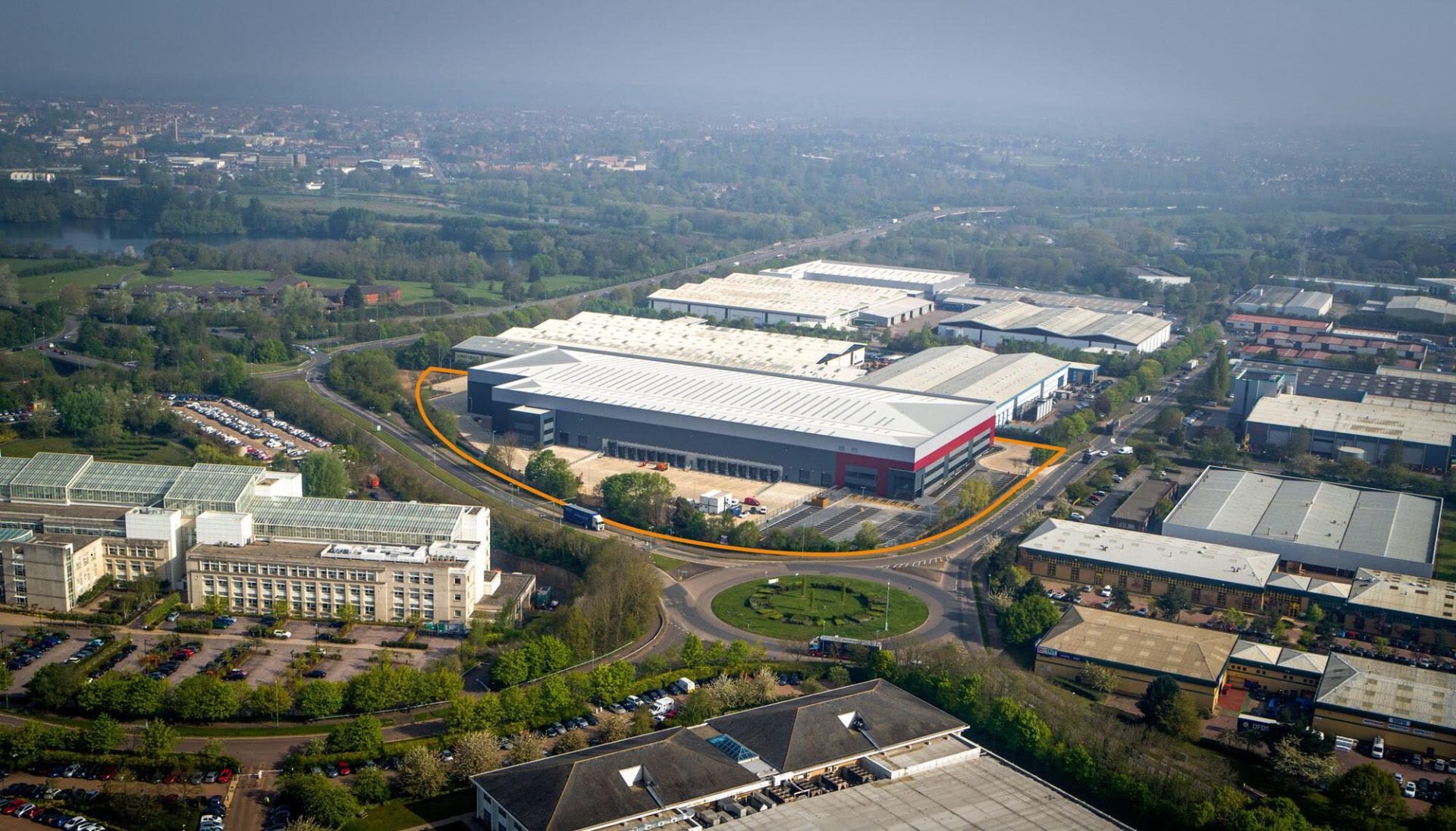 Launch of Liberty 196 logistics unit Brackmills Northampton