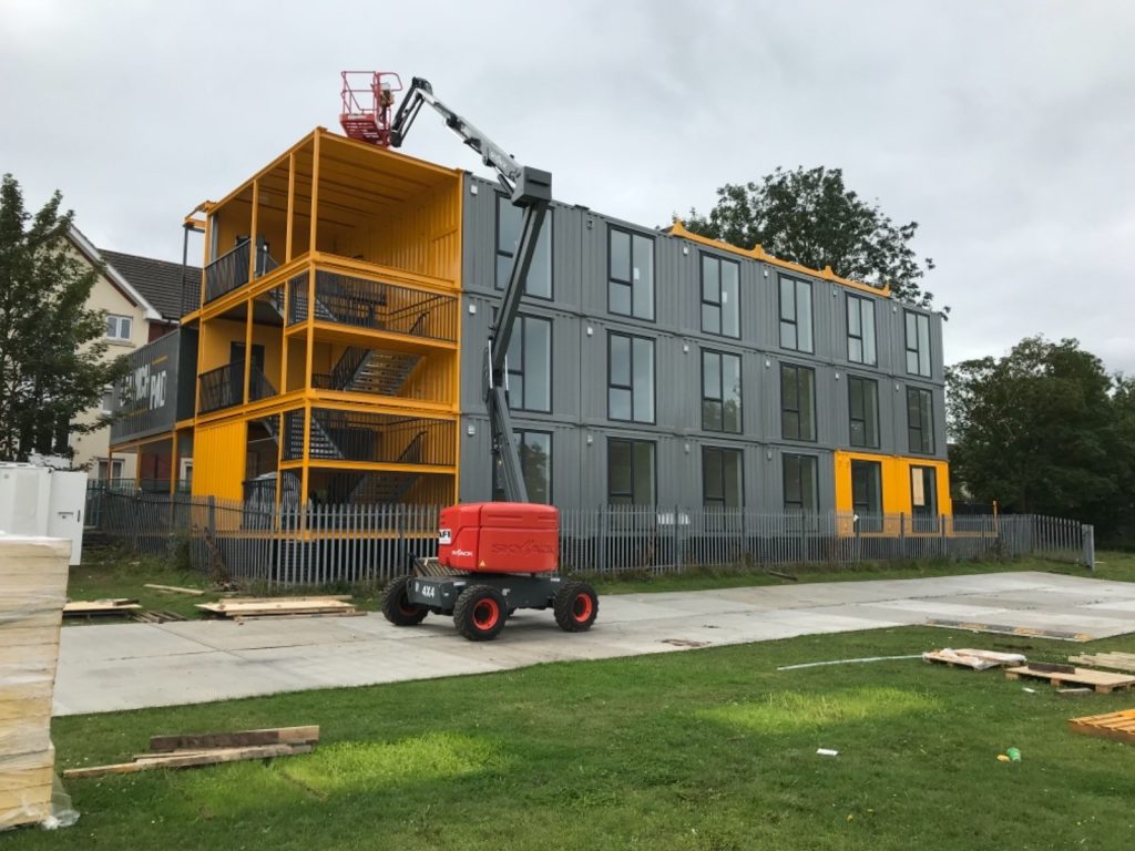 Integra delivers 30 modular apartments in 12 weeks