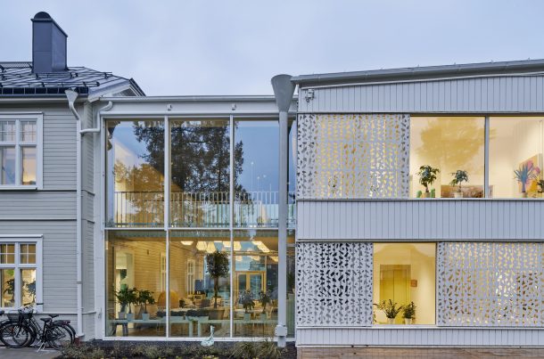 Swedish recovery centre uses sustainable timber construction panels