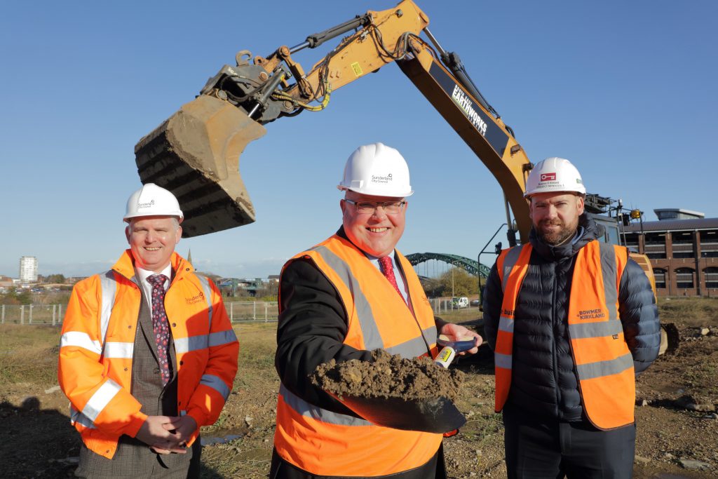 Construction begins on Sunderland’s new City Hall