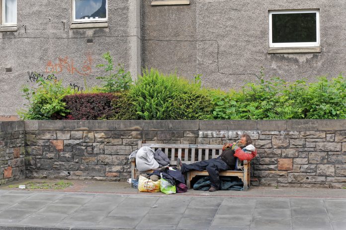 Report reveals information on homelessness in Scotland