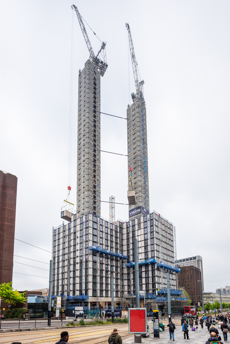 Final module craned into place on world’s tallest modular tower