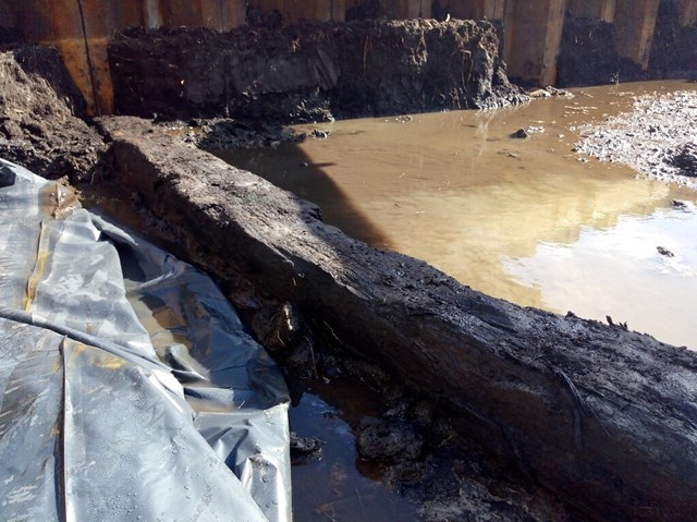 Ancient artefacts discovered at Ebbsfleet Garden City Bridge