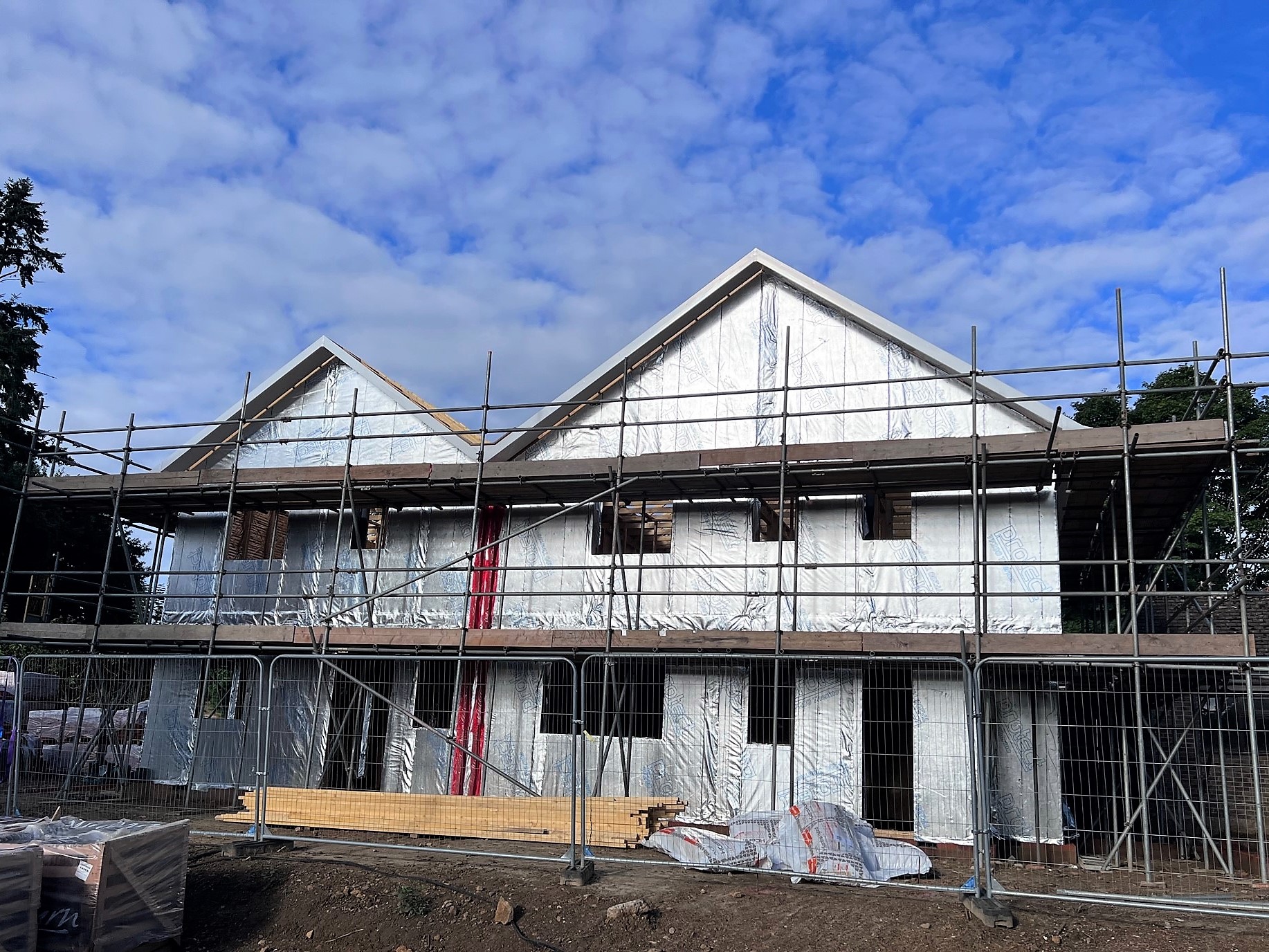 Timber frame experts opt for Actis insulation