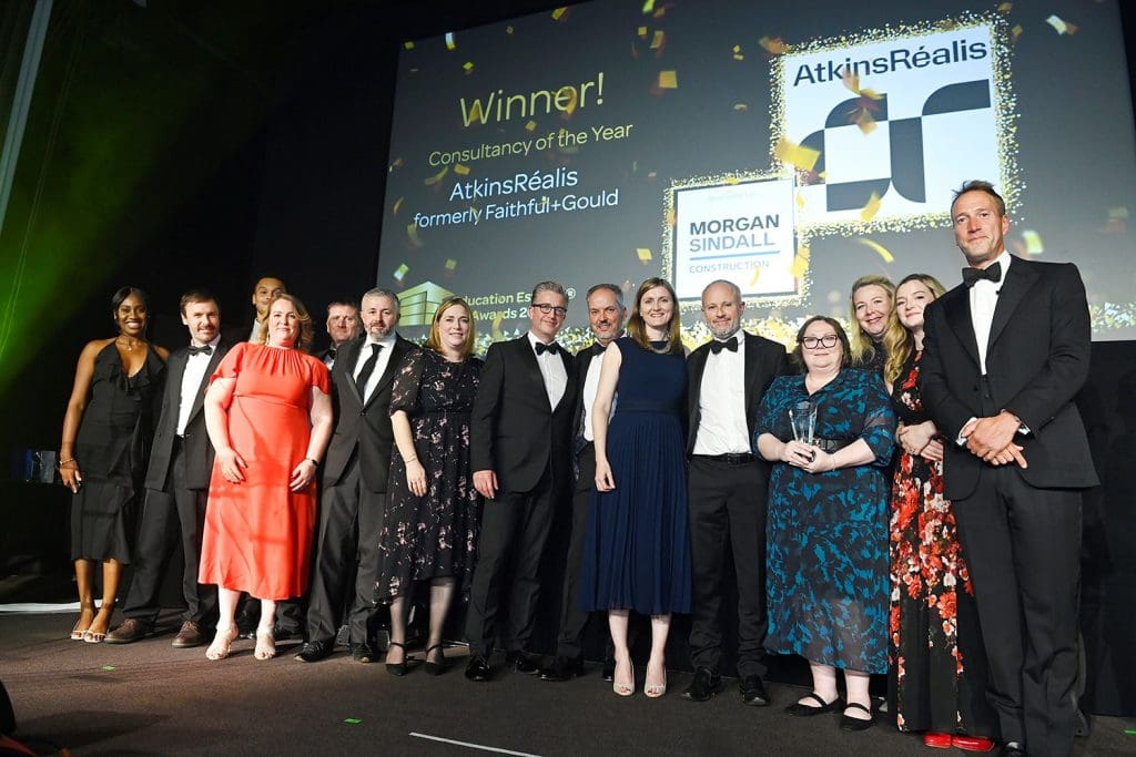 AtkinsRéalis win two awards at the Education Estates ceremony