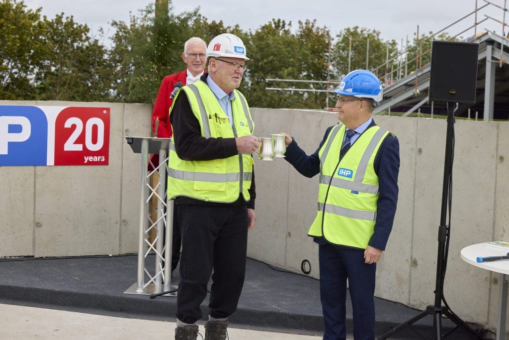 IHP tops out new mental health facility in Derbyshire