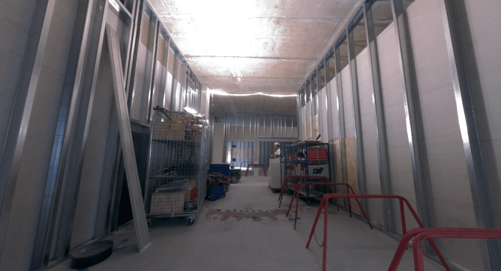 Imerso ensures fire wall construction compliance in Danish hospital